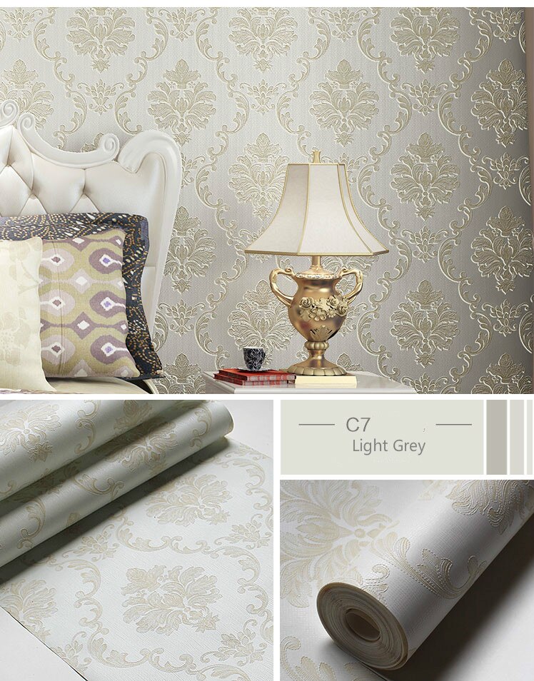 Europese fijne reliëf vliesbehang 3d driedimension... – Vicedeal