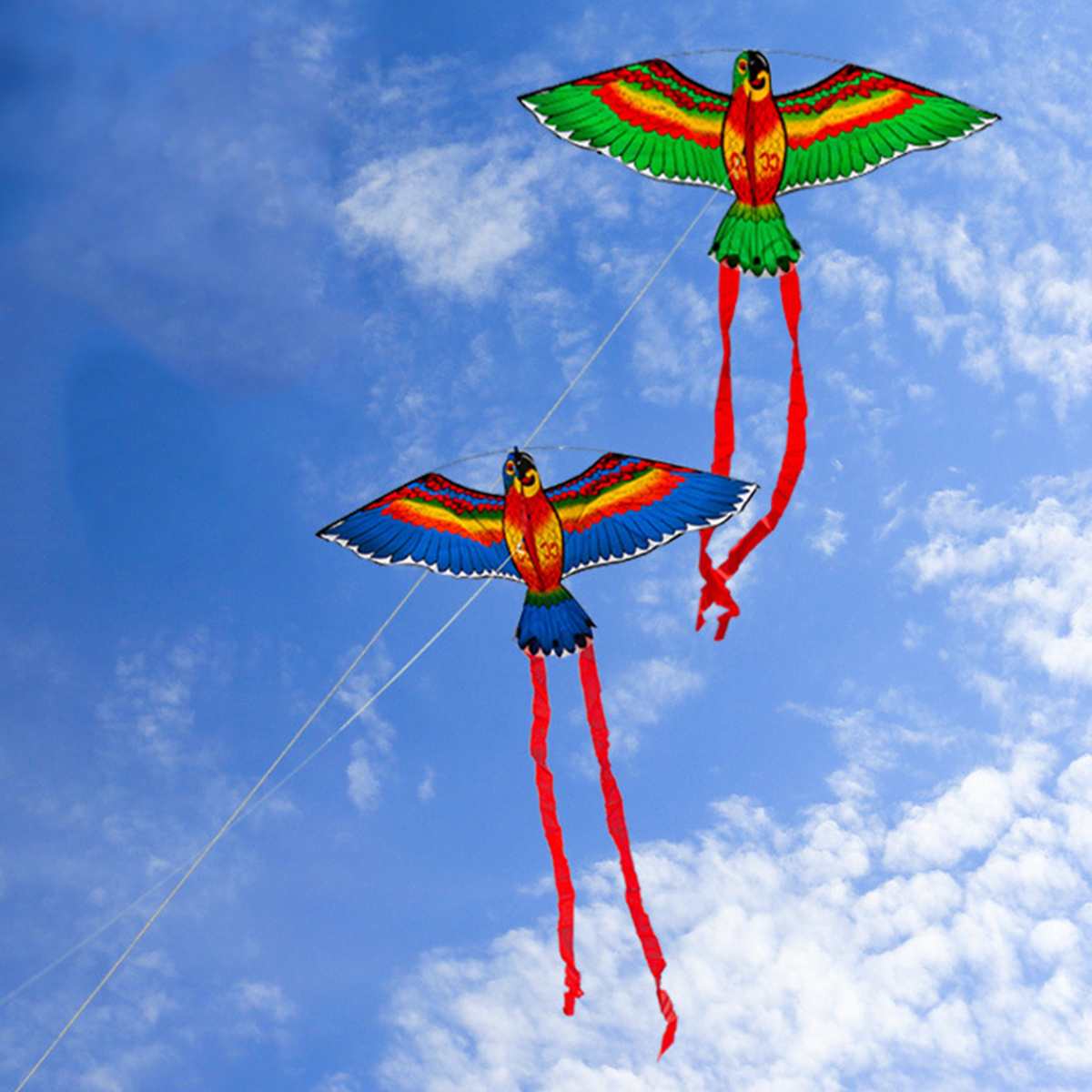 Parrot Kite Kite Line Children Flying Bird Kites W... – Vicedeal