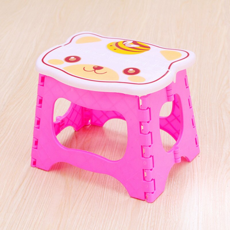 Folding Plastic Stool Portable Chair Adult Childre... – Grandado