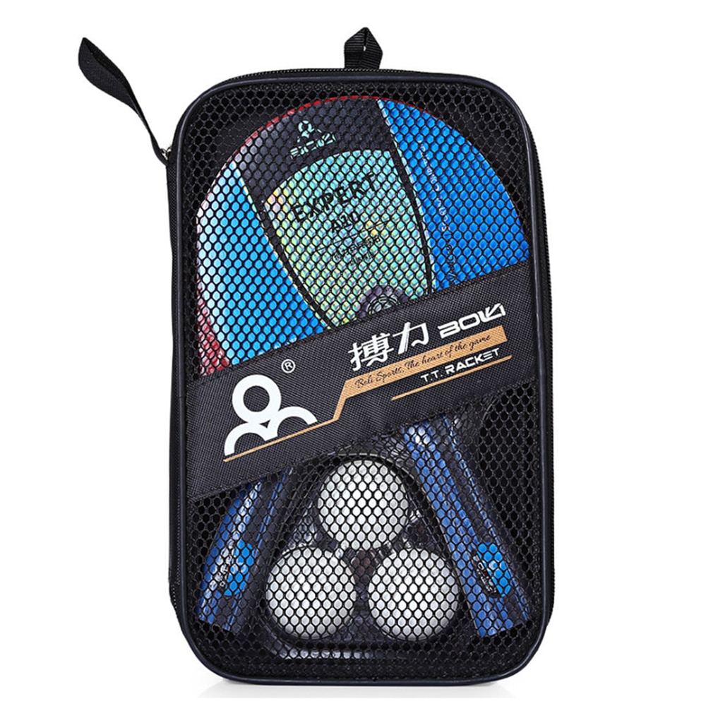 Table Tennis Racket Set Ping Pong Paddle Bat Table... – Vicedeal
