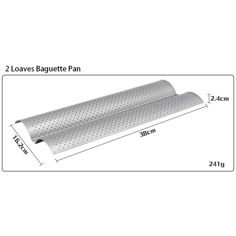 Carbon Steel 2/3/4 grids Gutter Non Stick French B... – Grandado
