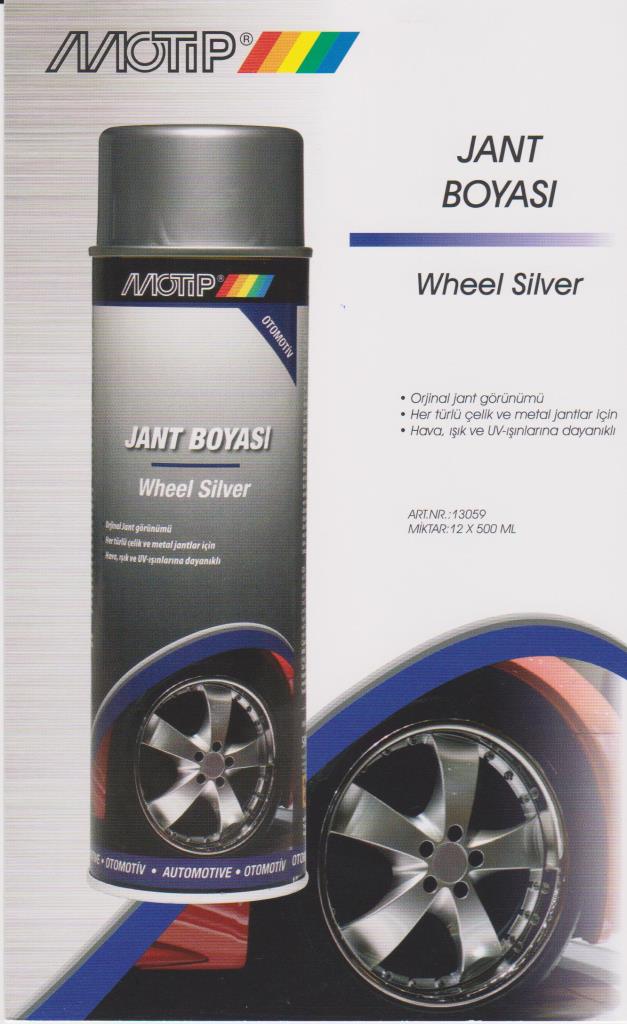 Motip SILVER Universal Acrylic Wheel Paint Spray 5... – Vicedeal
