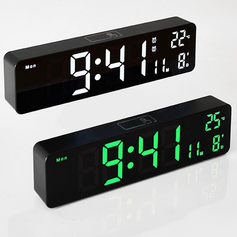 Music LED Digital Alarm Clock Watch Table Clock Di... – Vicedeal