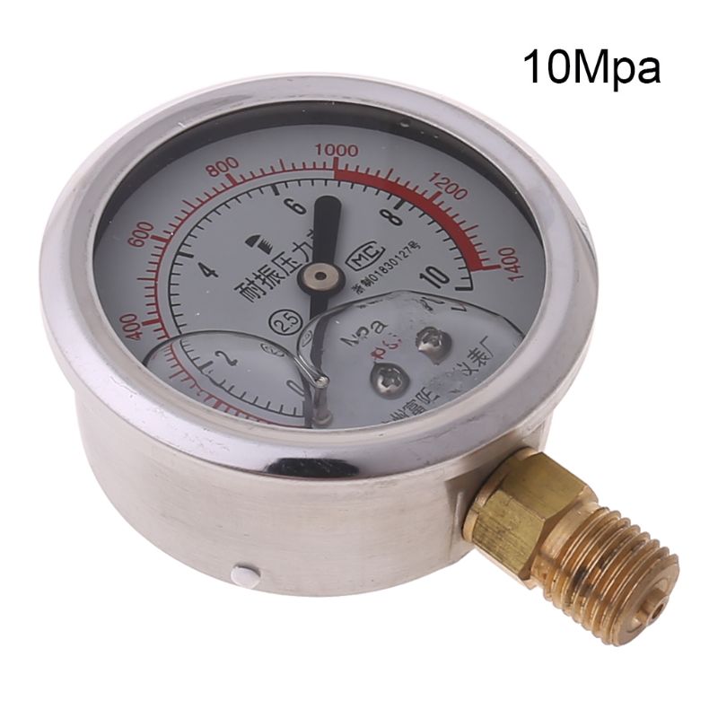 0-60MPa Radial Iron Manometer High Accuracy Air Oi... – Vicedeal