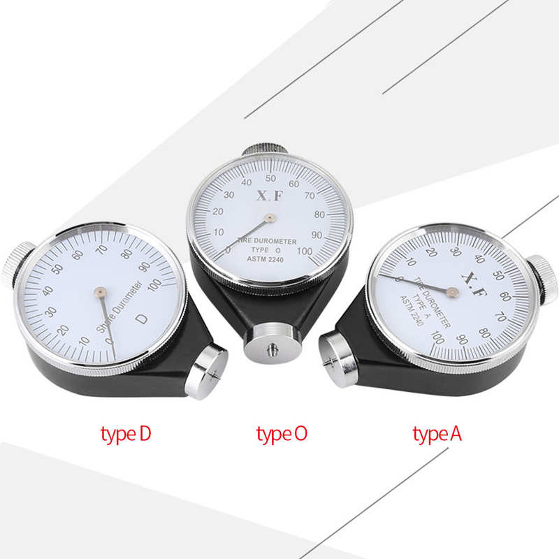 Shore Type A/O/D Rubber Tire Durometer Hardness Te... – Vicedeal