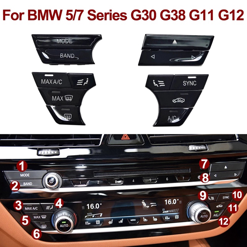 12 Stuks Auto Dashboard Airconditioning Controle A... – Vicedeal