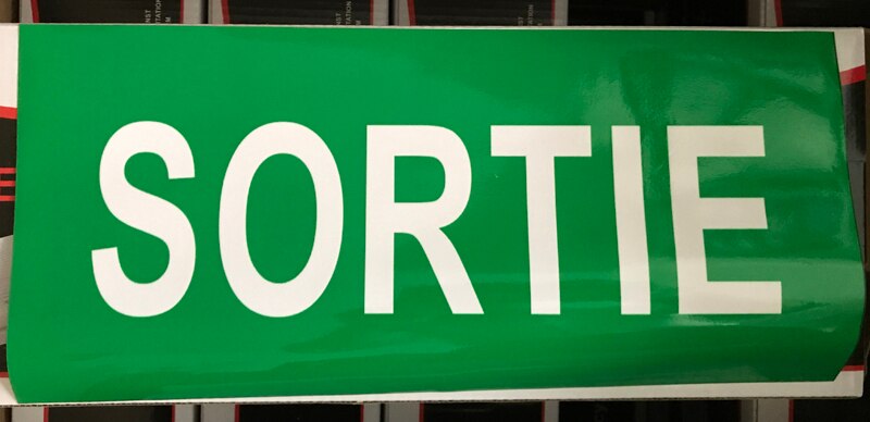 DENOLITE AC85-265V Wall Mounted Led EXIT Emergency... – Grandado