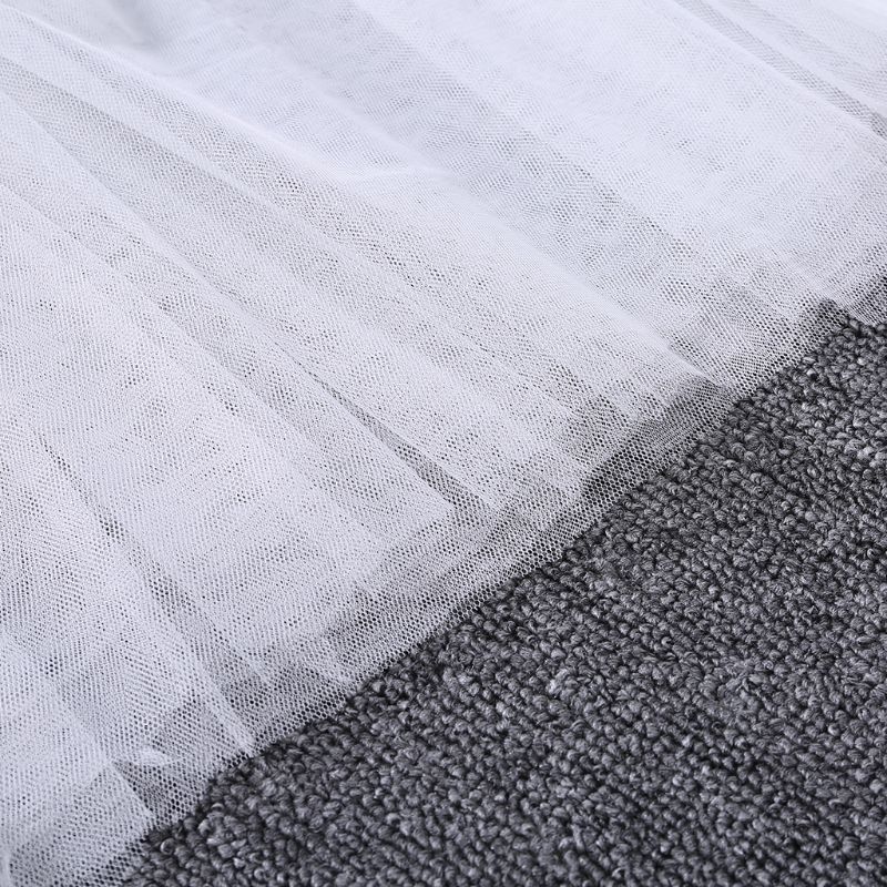 80CM Womens High Waist Three Layer Sheer Mesh Plea... – Vicedeal