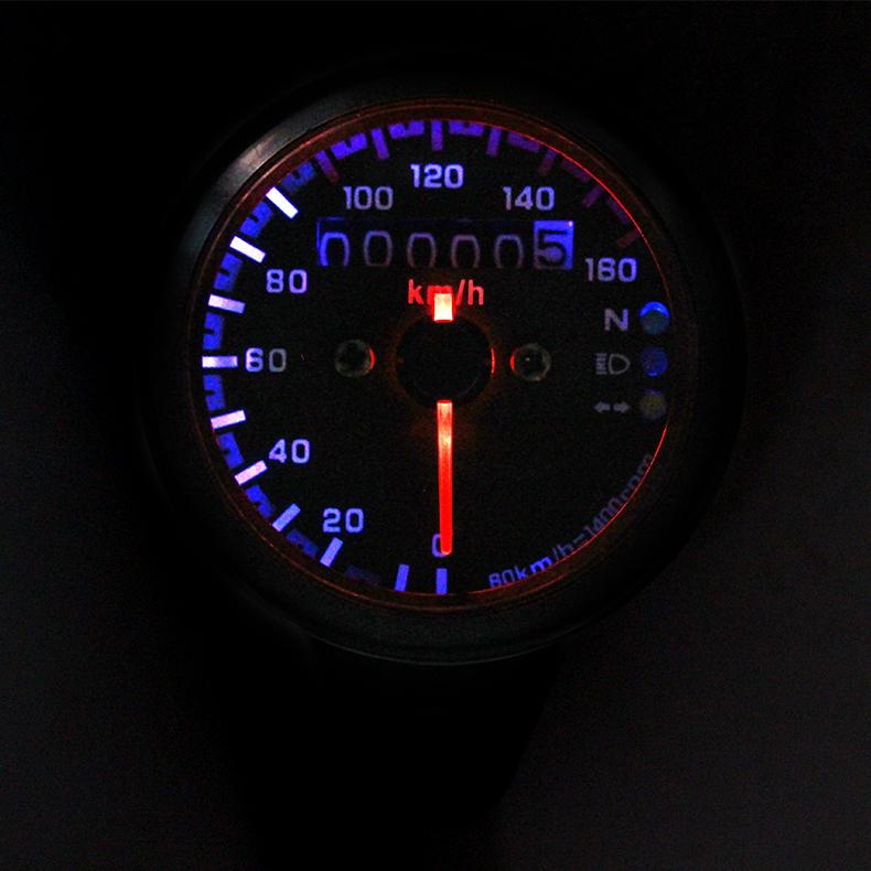 Motorcycle Retro Modified Small Instrument / with ... – Grandado