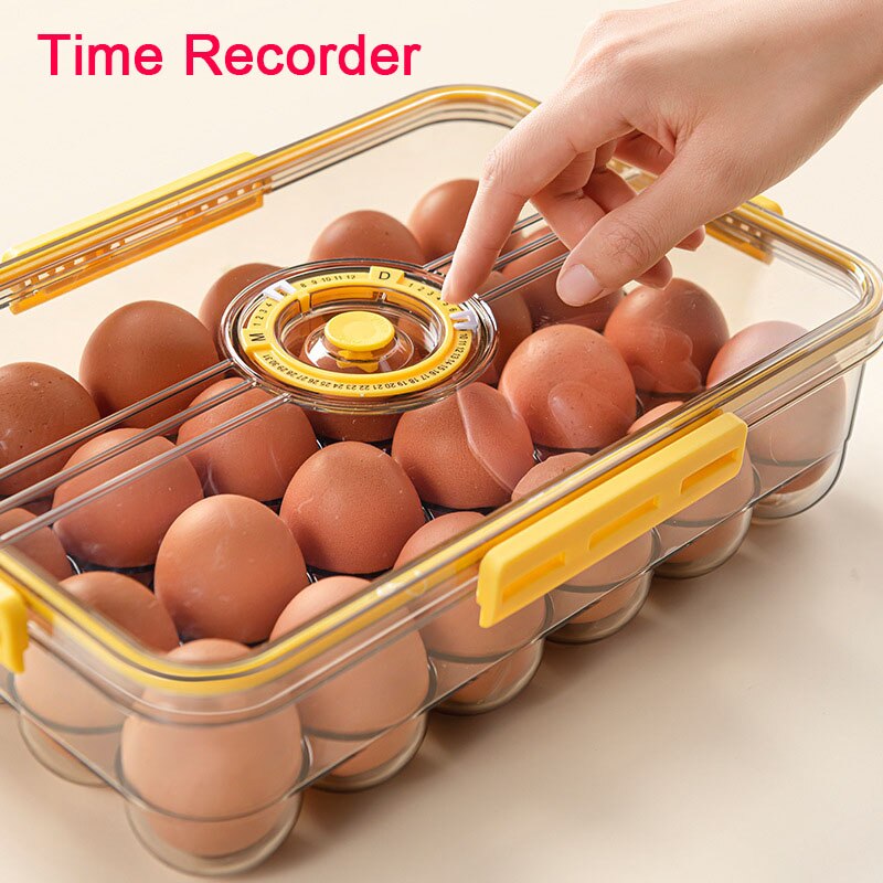 18/24 Grids Food Vacuum Sealing Box Egg Storage Co... – Vicedeal