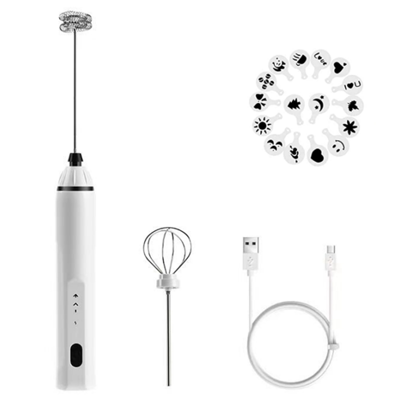 Melkopschuimer Handheld, Oplaadbare Koffie Pijpje ... – Vicedeal