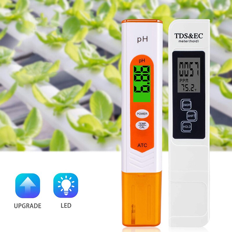 TDS Tester Digital and PH Meter Digital Kit for Dr... – Vicedeal