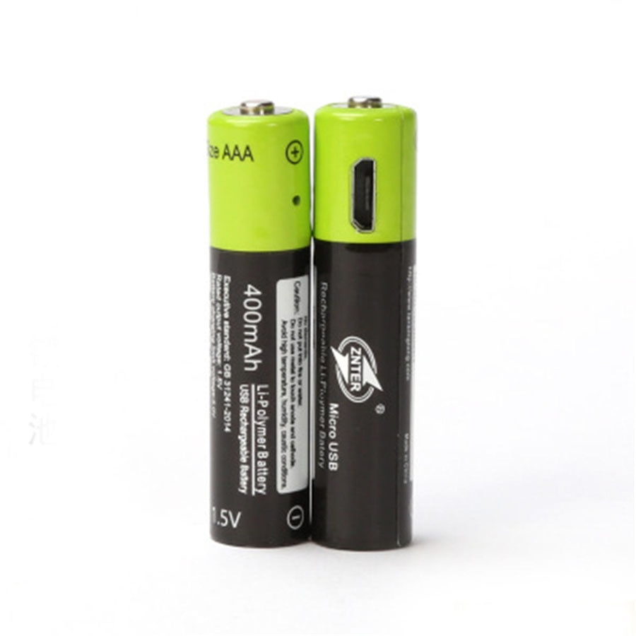 ZNTER AAA Rechargeable Battery 1.5V 400mAh USB Rec... – Grandado