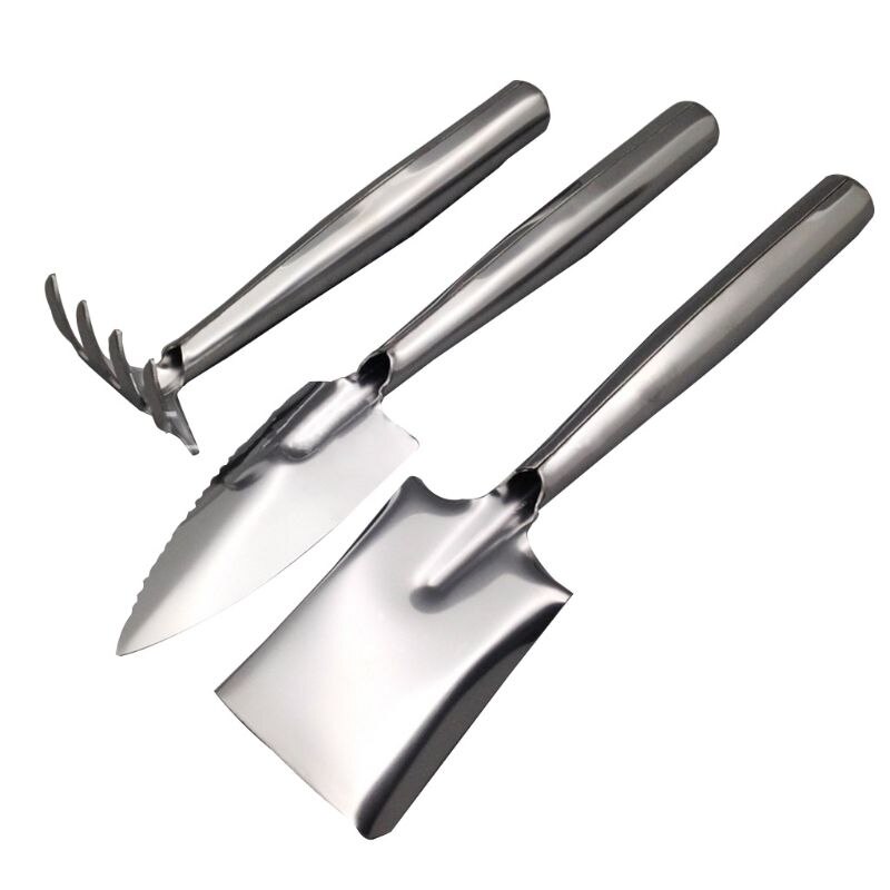3 Pcs Hand Transplant Shovel and Harrow Hand Rake ... – Grandado