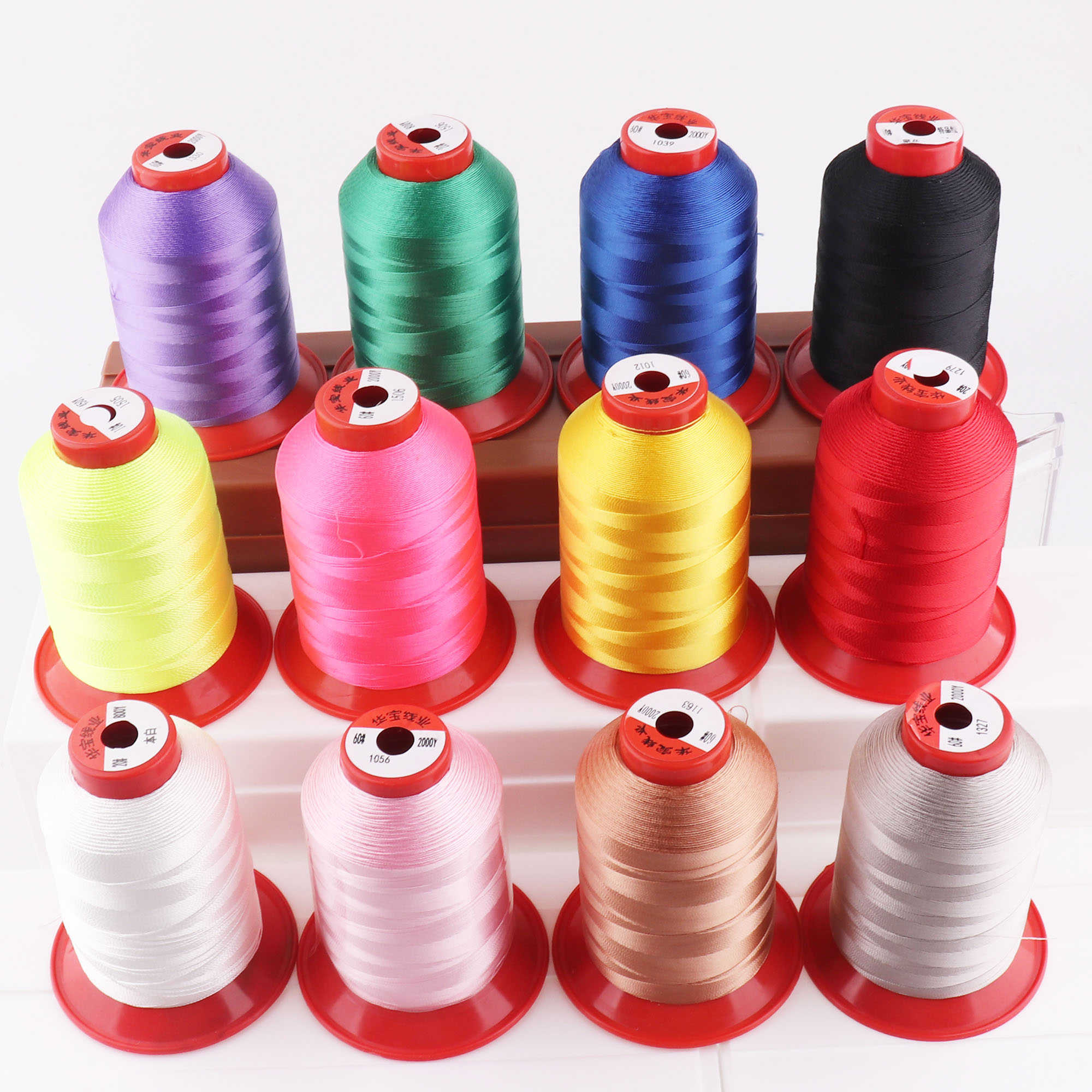 SOLID COLORS Nylon Thread Spool Roll Nylon Sewing ... – Vicedeal