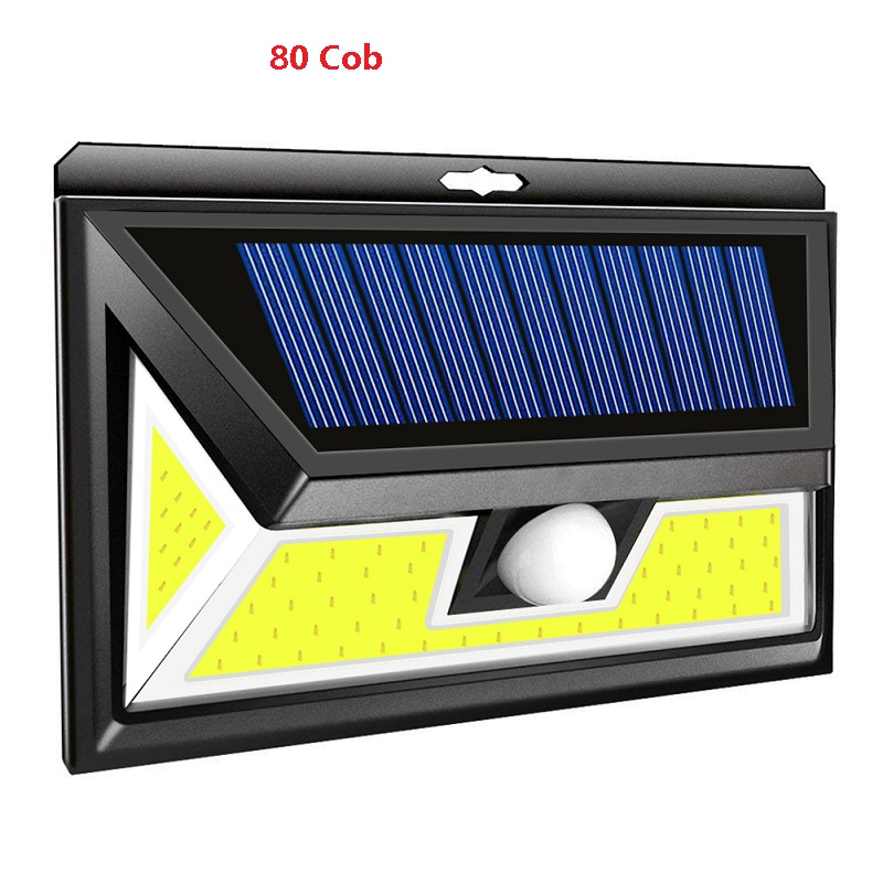 Outdoor 180 LED COB 3 Modes Solar Lamp PIR Motion ... – Grandado