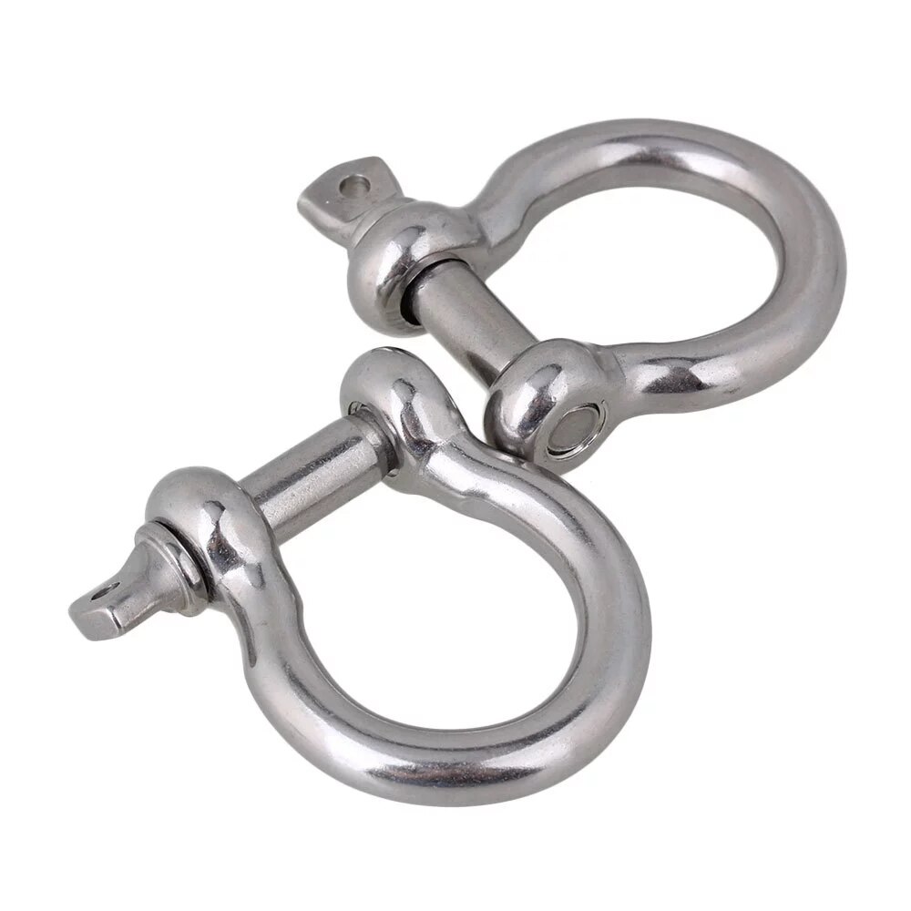 2x Bow Type 304 Stainless Steel Anchor Shackle Rig... – Grandado