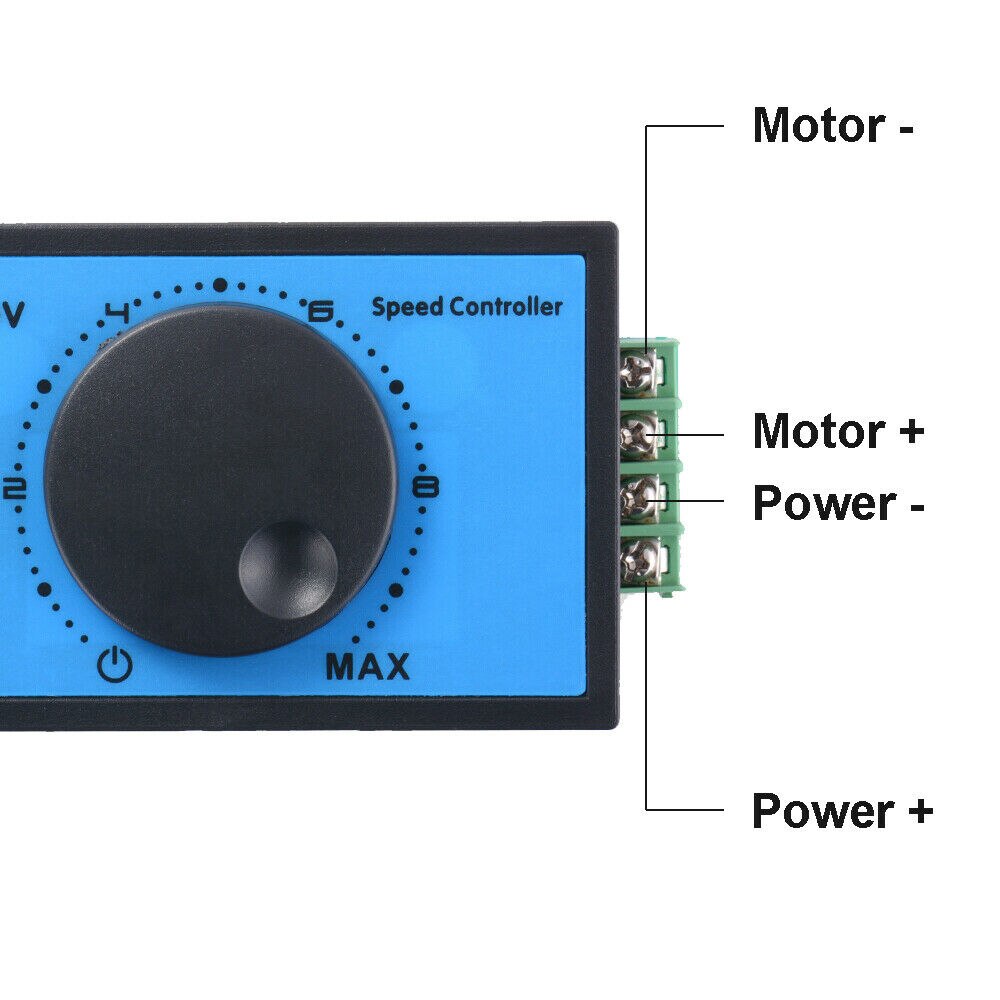DC 10-60V 20A PWM Motor Speed Controller Regulator... – Vicedeal