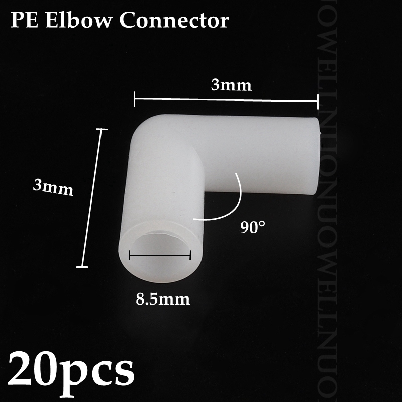 10/20/50/100pcs PE Connector Plastic PE Joint Ward... – Grandado