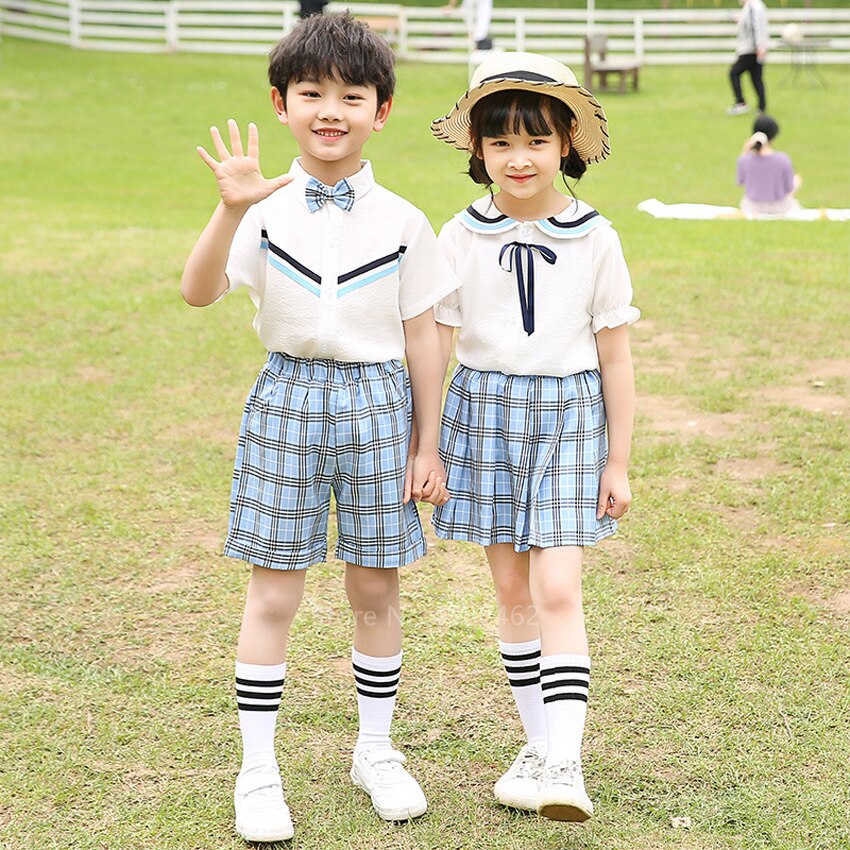 Kids Kindergarten School Uniform Baby Boys Girls J... – Grandado