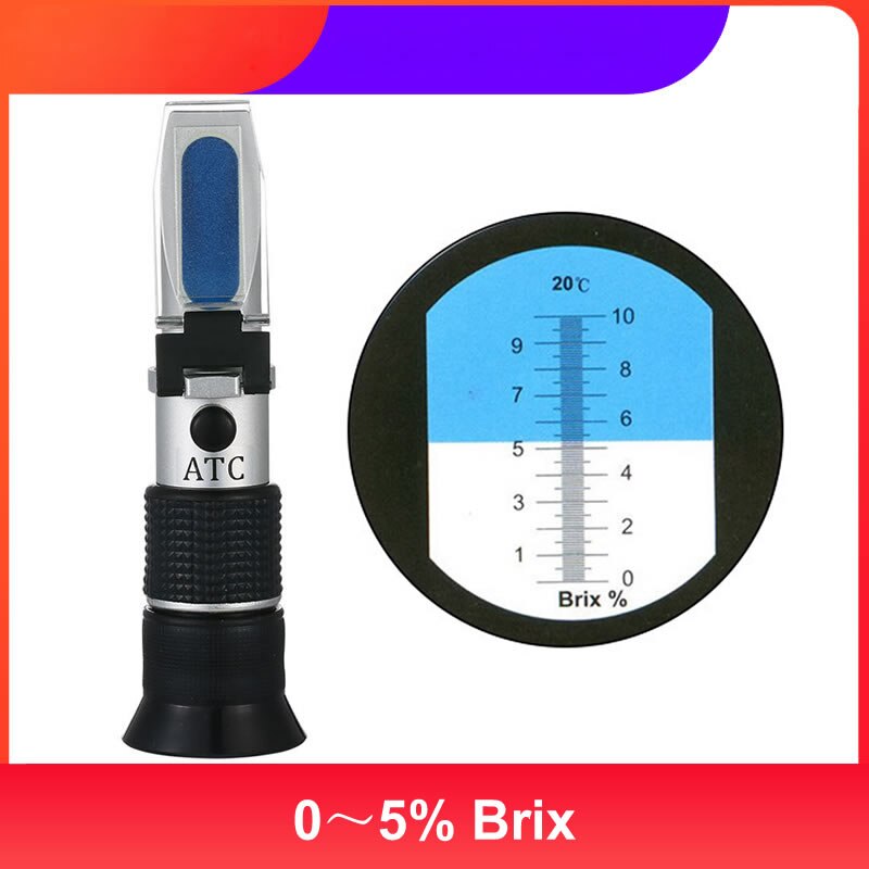 Booyah 0-20% Brix Refraktometer High-präzision Zuc... – Vicedeal