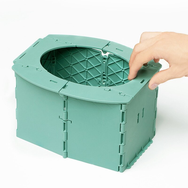 Portable Kids Toilet Folding Commode Outdoor Toile... – Grandado