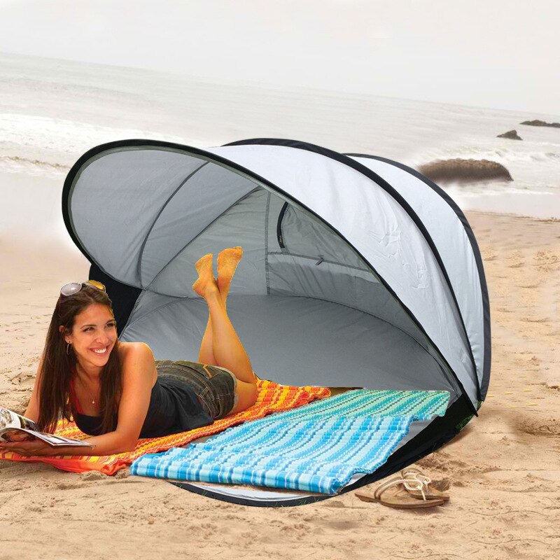 Beach tent sun shade automatic outdoor quick openi... – Vicedeal