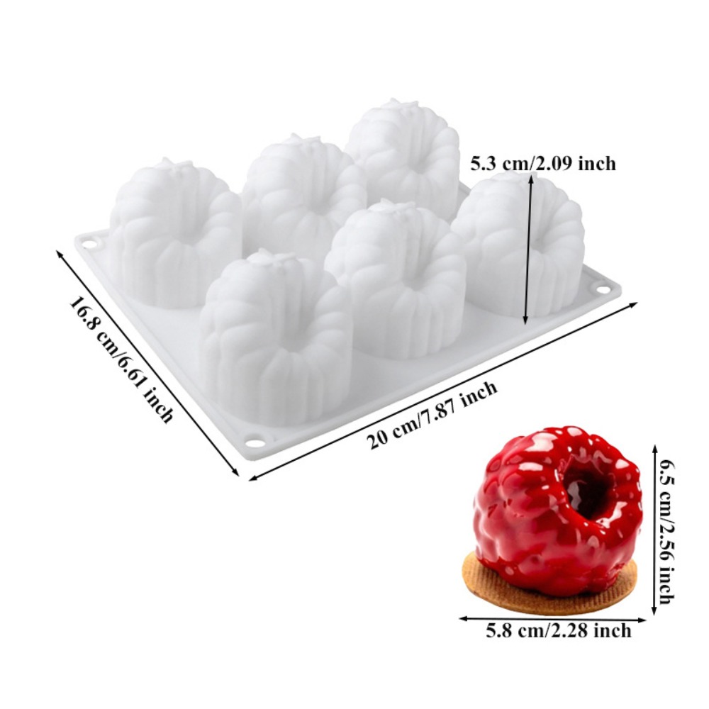 1/6/12/24-Cell Raspberry Mousse Mold Heat-Resistan... – Grandado