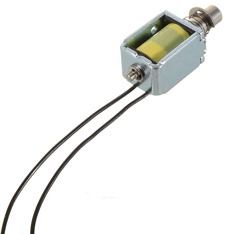 DC 3-6V Mini Solenoid Electromagnet Push Pull Thro... – Grandado