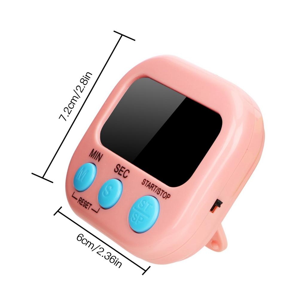 LCD Digital Kitchen Timer Big Digits Loud Alarm Ma... – Grandado