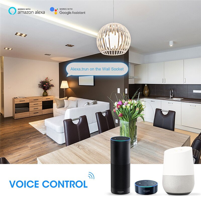 Zigbee Smart Stopcontact Met 2 Stopcontacten En 1 ... – Vicedeal