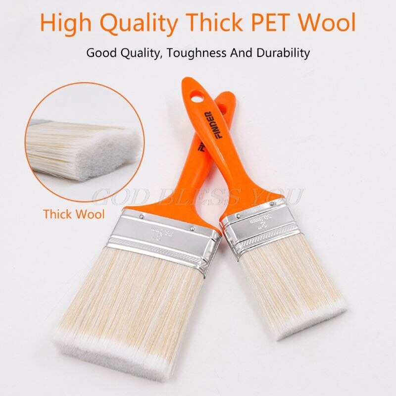 House Decorative Paint Brush Acrylic Oil Wooden Bu... – Vicedeal