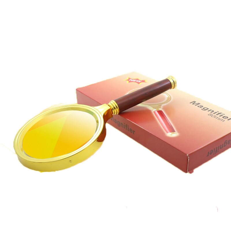 Magnifying glass 10 times optical glass folding 70... – Vicedeal
