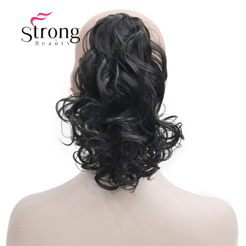 StrongBeauty Women's Short Curly Clip In Ponyt... – Grandado