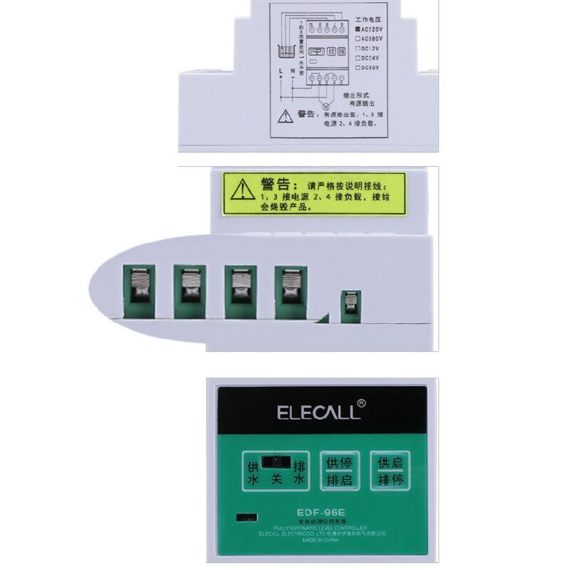 DF96D Auto Water Liquid Level Controller Din Rail ... – Grandado