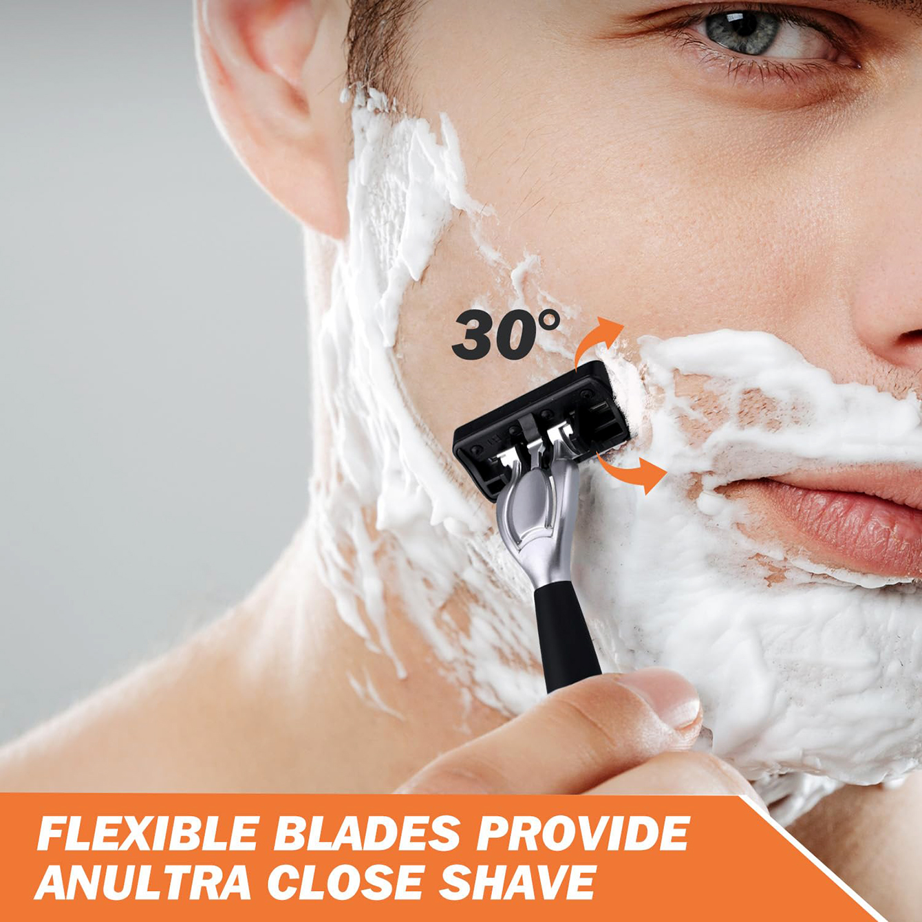 Washable metal ordinary beard and beard, 7-layer m... – Grandado