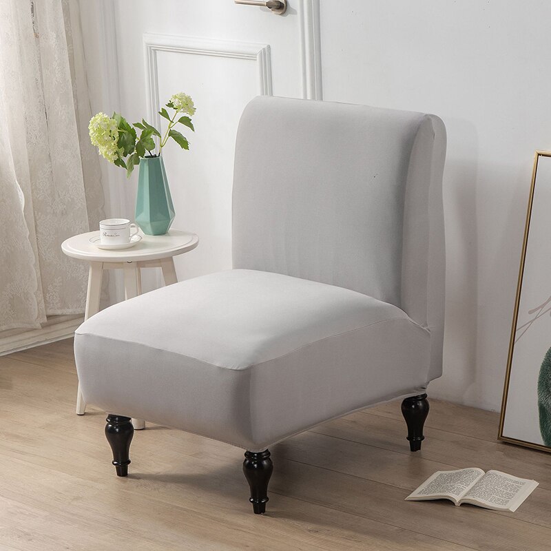 Armless Single Sofa Chair Covers Half-pack Elastic... – Grandado