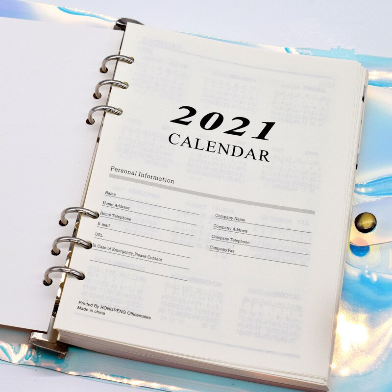Monthly Planner Notebook Agenda 2022English Inner ... – Grandado