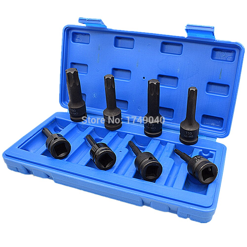 1/2" Square Drive Impact Torx Star Bits Socke... – Grandado