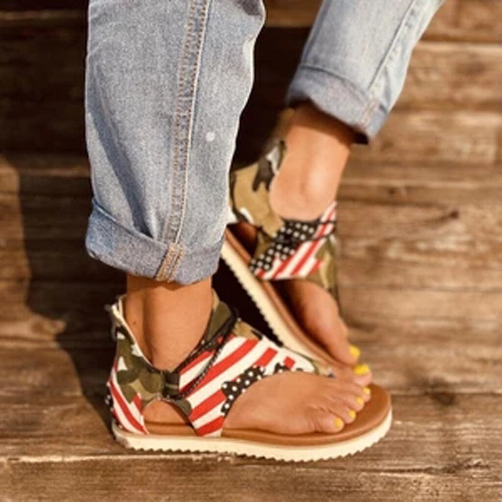 SAGACE Plus Size 35-43 Summer Women Shoes Camoufla... – Vicedeal SAGACE Plus Size 35-43 Summer Women Shoes Camoufla... – Vicedeal