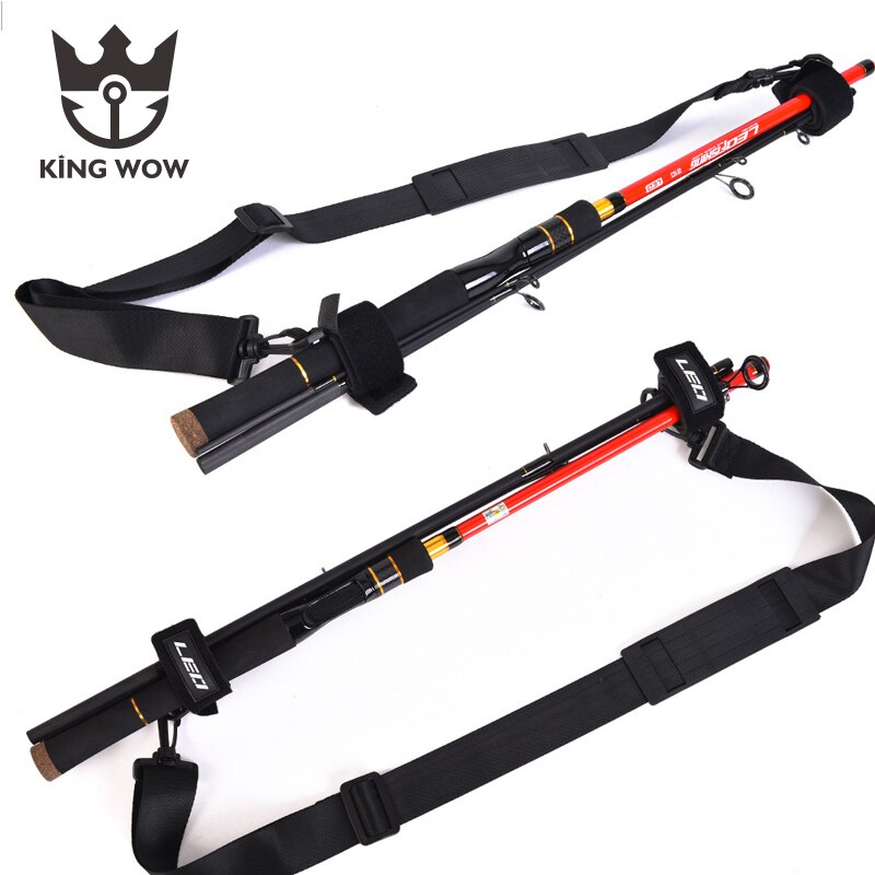 Fiskestang bærestropp slynge 110cm justerbart skul... – Grandado