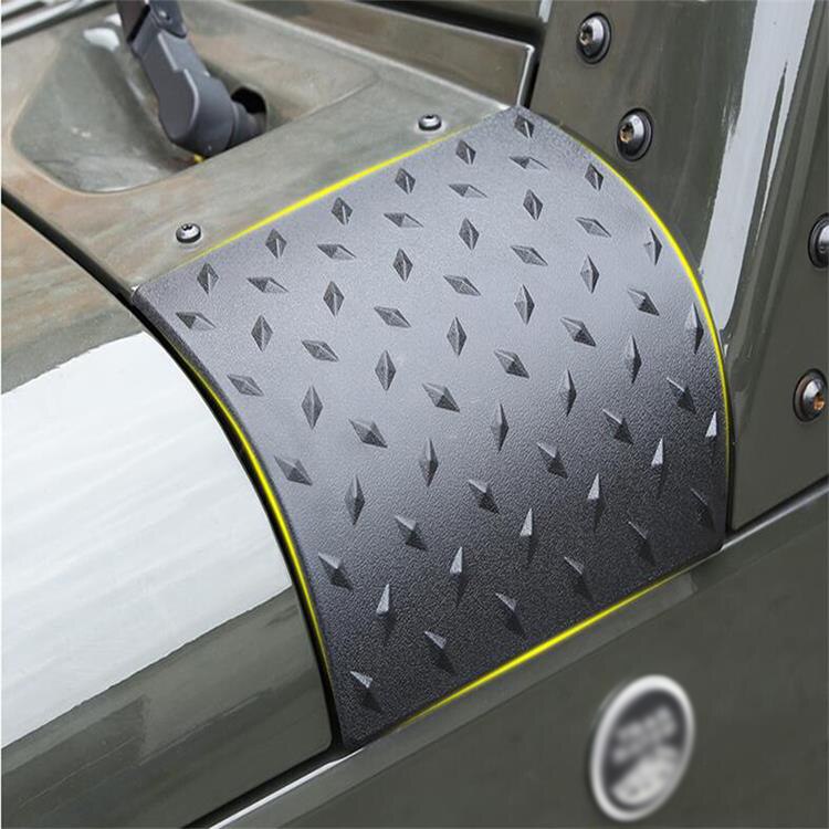 Black Cowl Body Armor Car Side Outer Cowling Cover... – Grandado