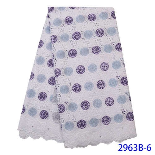 African dry lace fabric lace royal blue cotton fab... – Vicedeal