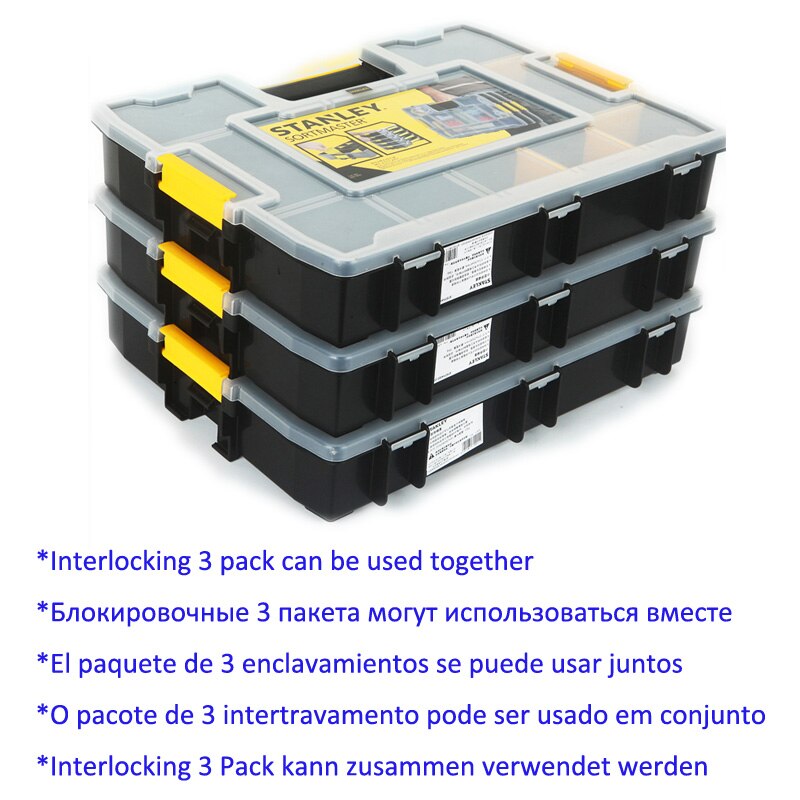 Stanley Removable Dividers Plastic Organizer Box S... – Grandado