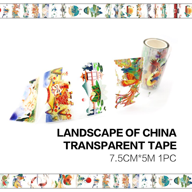 Transparent Washi Tape DIY Adhesive Decoration Sti... – Vicedeal