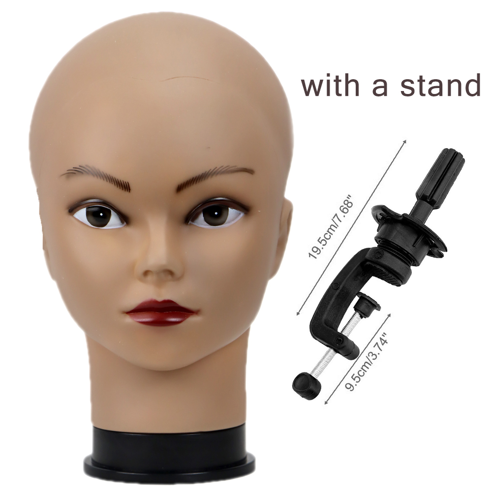 AFRO African Bald Doll head Mannequin Head For Mak... – Grandado