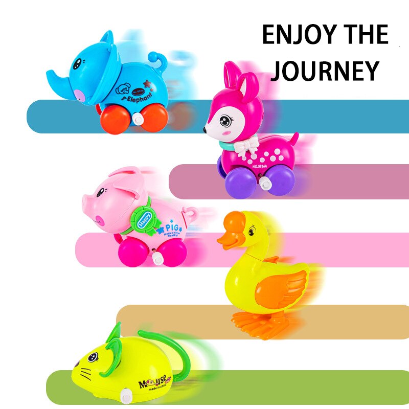 1pcs Wind Up Toys Animal Clockwork Jumping Walking... – Grandado