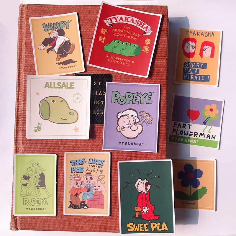 23 Pcs Classic Cartoon Stickers/Scrapbooking Stick... – Vicedeal