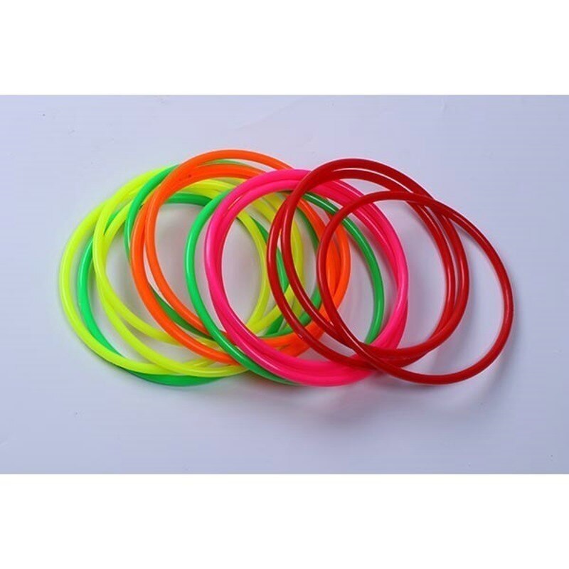 20pcs sport toy ring Sport Toy 12cm Outdoor Colorf... – Grandado