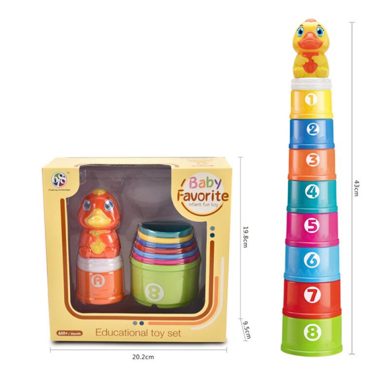 Baby Stacking Cup 9pcs Early Educational Intellige... – Vicedeal